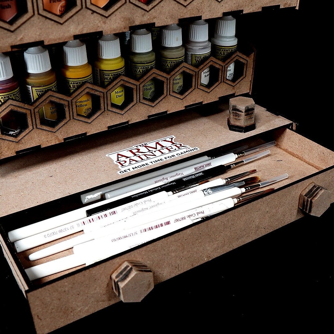 Laser Cut Hobby Paint Storage Rack Kit for Army Painter Paints - Etsy