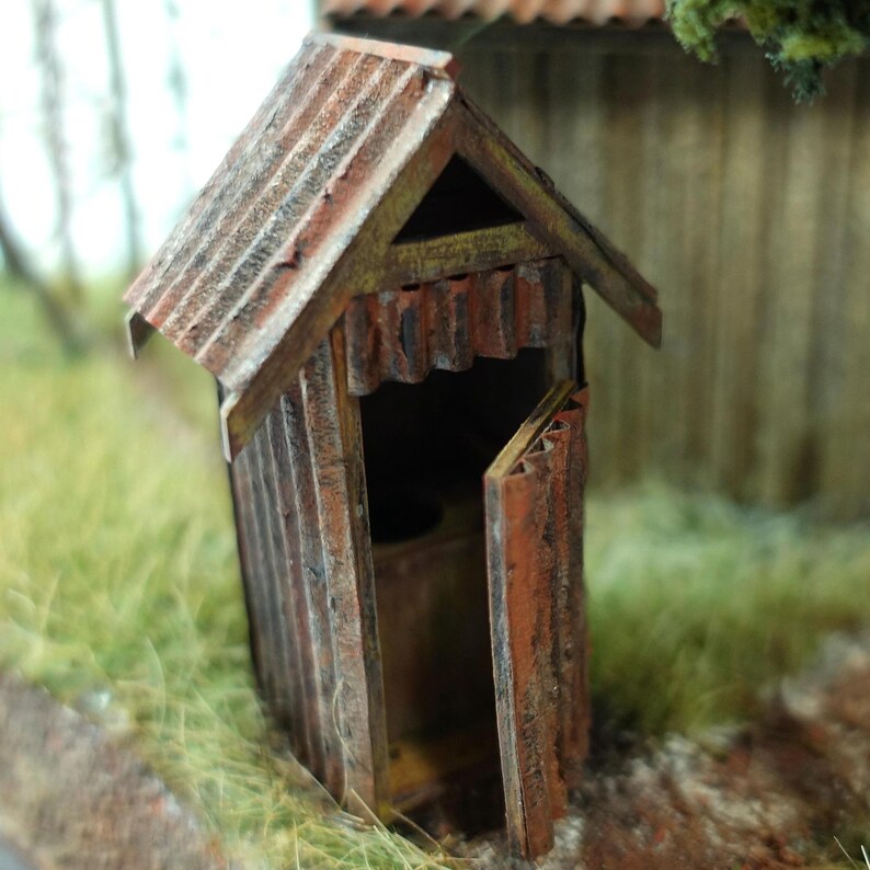 SVG Template Files for Tiny Aussie Outback Shack - Etsy