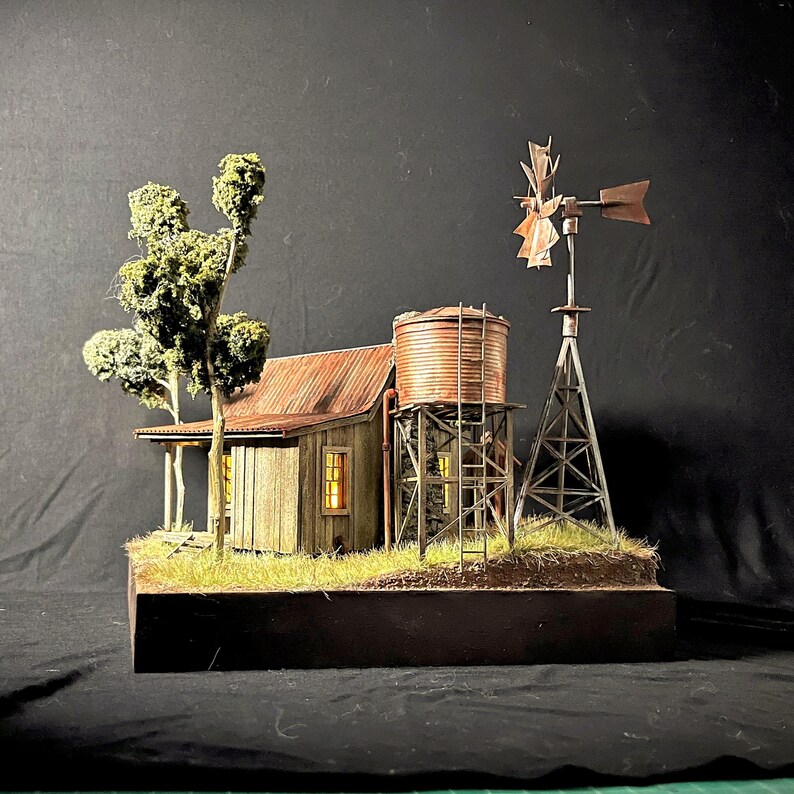 SVG Template Files for Tiny Aussie Outback Shack - Etsy