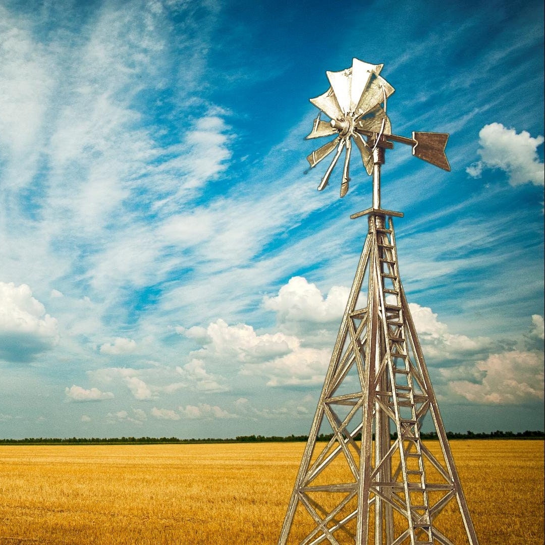 Scalable 1:48 Realistic Miniature Windmill Template for Hobbyists ...