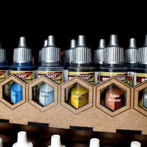 Laser Cut Hobby Paint Storage Rack Kit for Army Painter Paints - Etsy