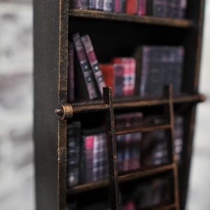 SVG Template Files for DIY Mini 1/12 Scale Bookshelves & Functioning ...