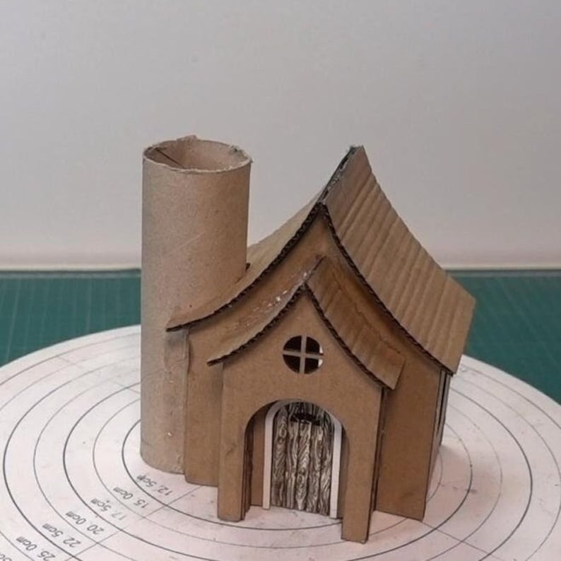 Miniature Fairy-tale Tree House Template - Etsy