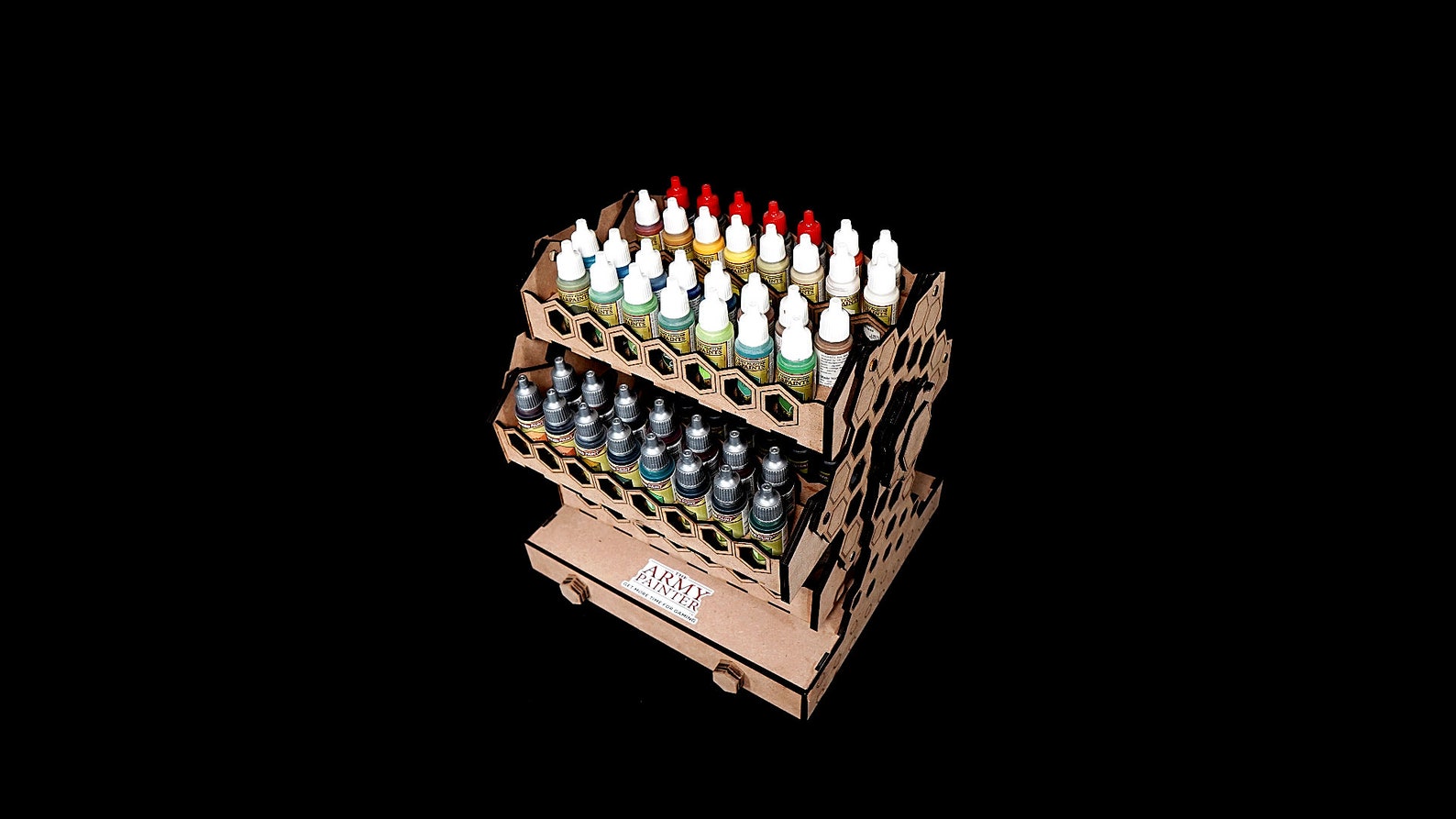 SVG Laser Files for Hobby Paint Storage Racks for the Army Painter ...