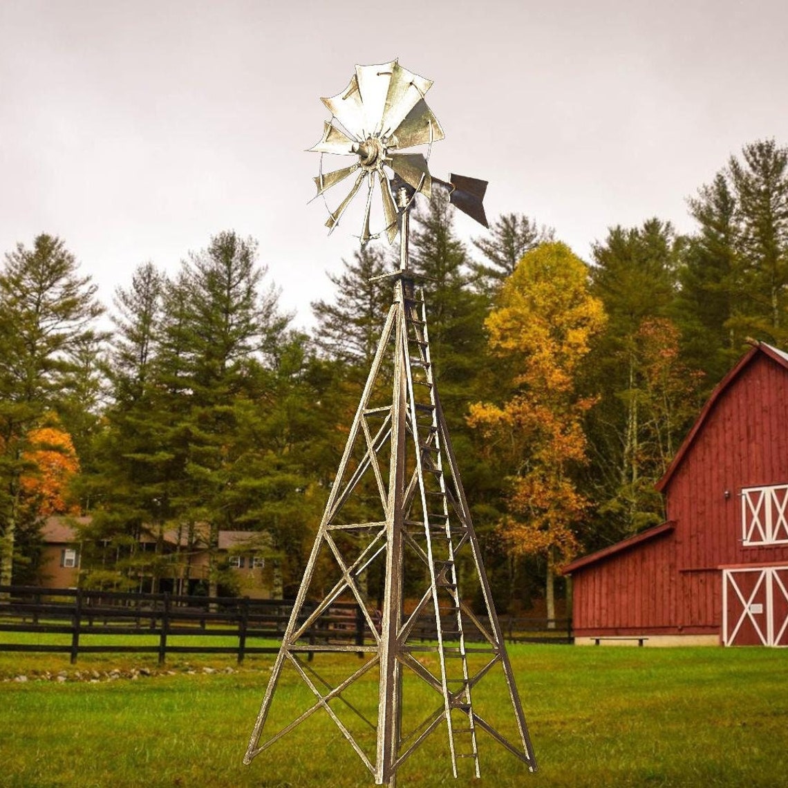 Scalable 1:48 Realistic Miniature Windmill Template for Hobbyists ...