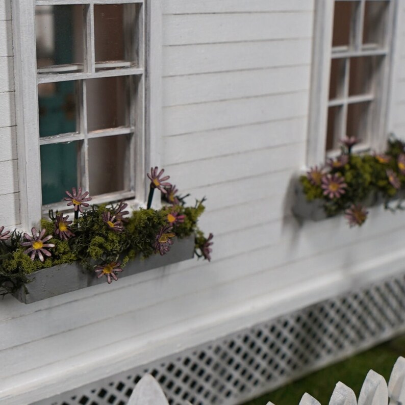 Digital SVG Template for 1:24 Scale Weatherboard House and Garden ...