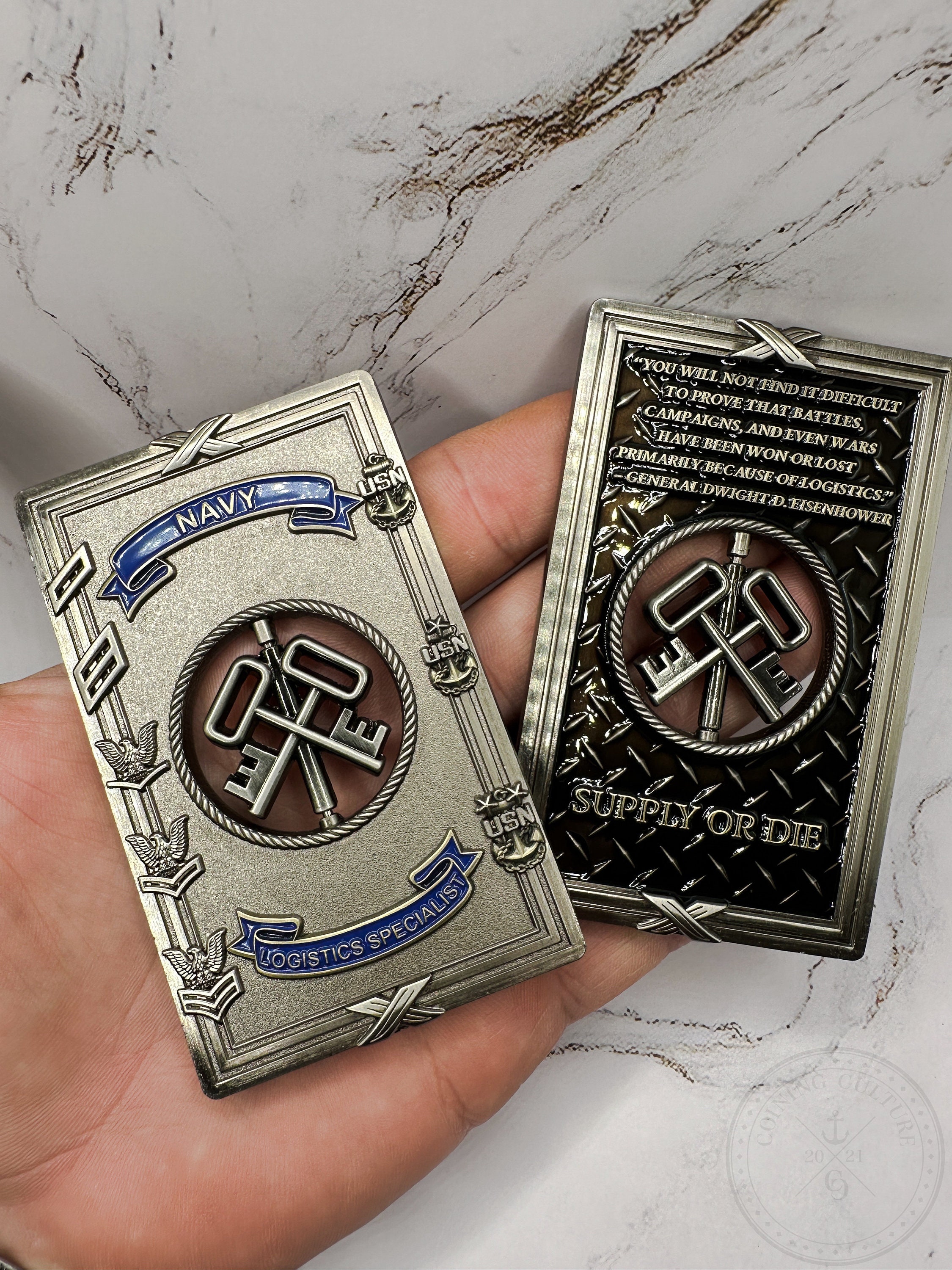 Navy Logistics Specialist Challenge Coin - Etsy