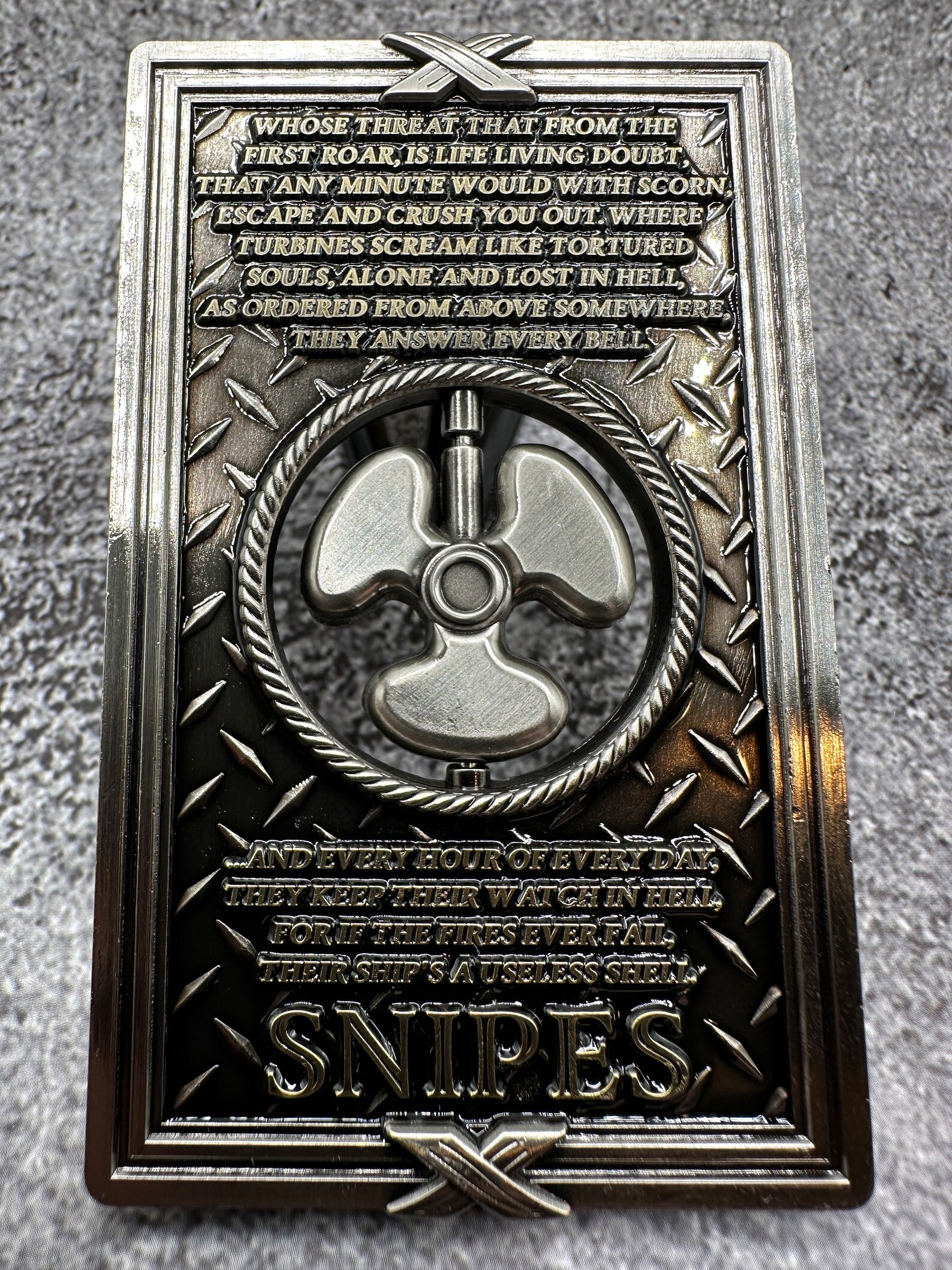 Navy Machinist's Mate Challenge Coin - Etsy