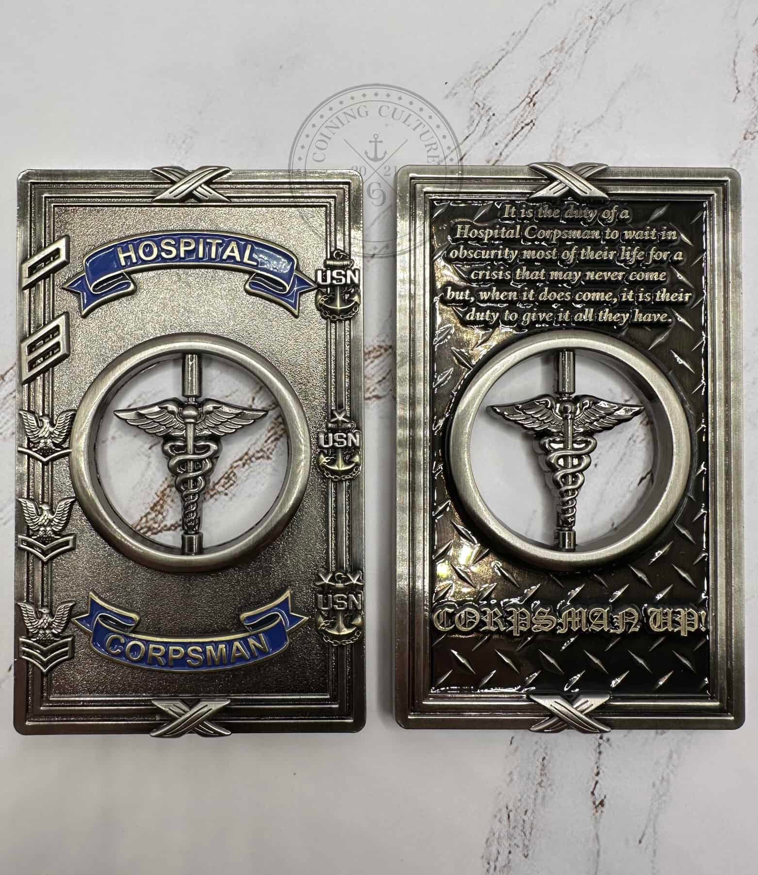 Navy Corpsman Challenge Coin - Etsy