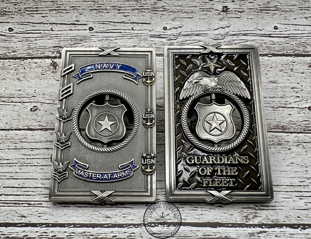 Navy Master-at-arms Challenge Coin - Etsy