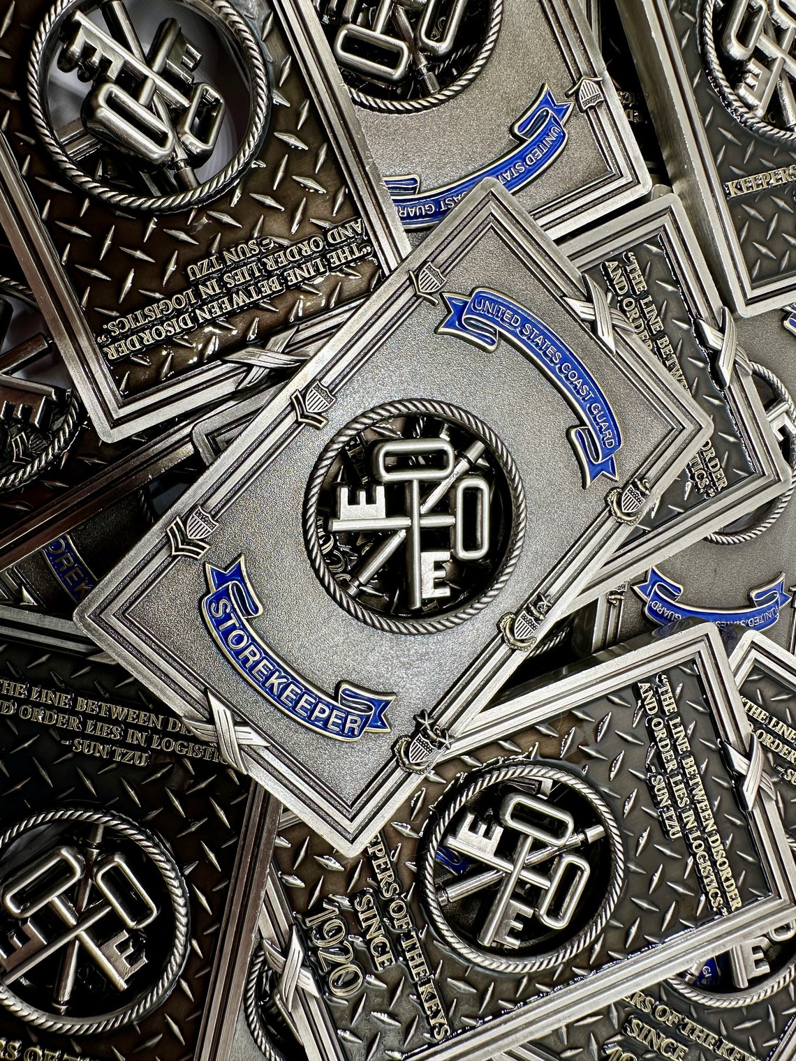 Coast Guard Storekeeper Challenge Coin - Etsy