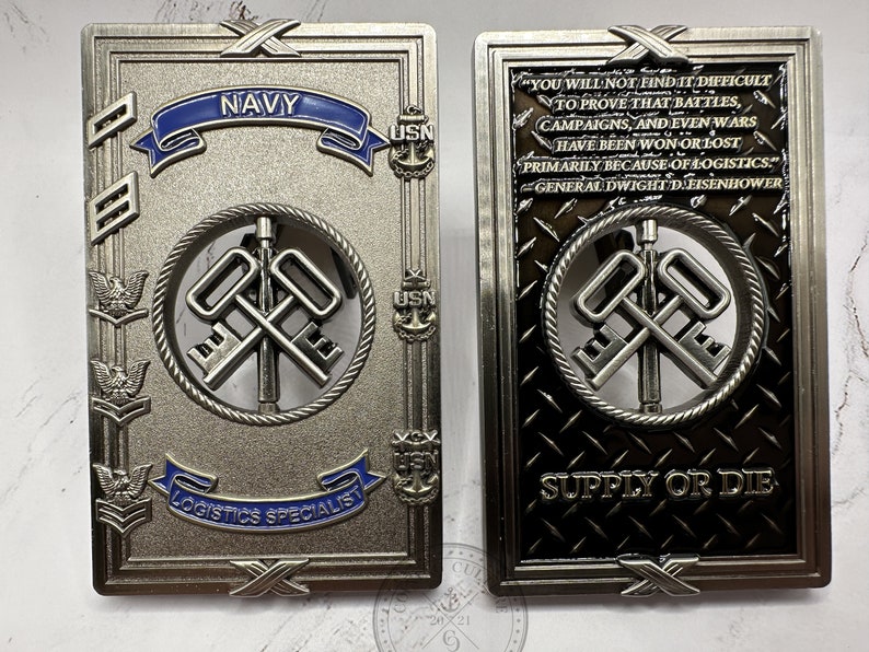 Navy Logistics Specialist Challenge Coin - Etsy
