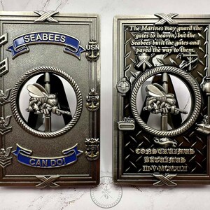 Seabee Challenge Coin - Etsy