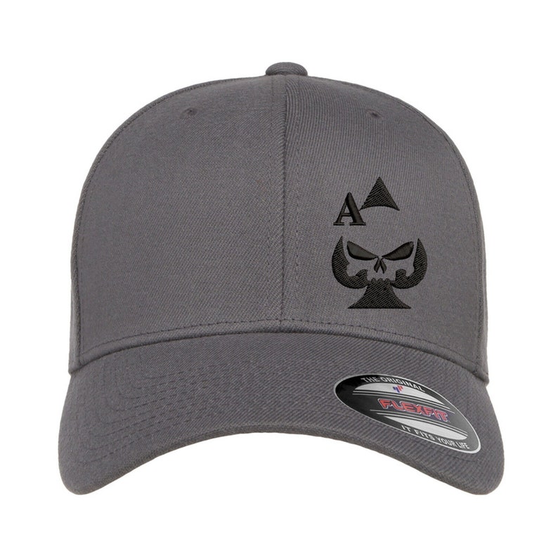 Ace of Spades Firearms Logo Embroidered Flexfit Fitted Hat - Etsy