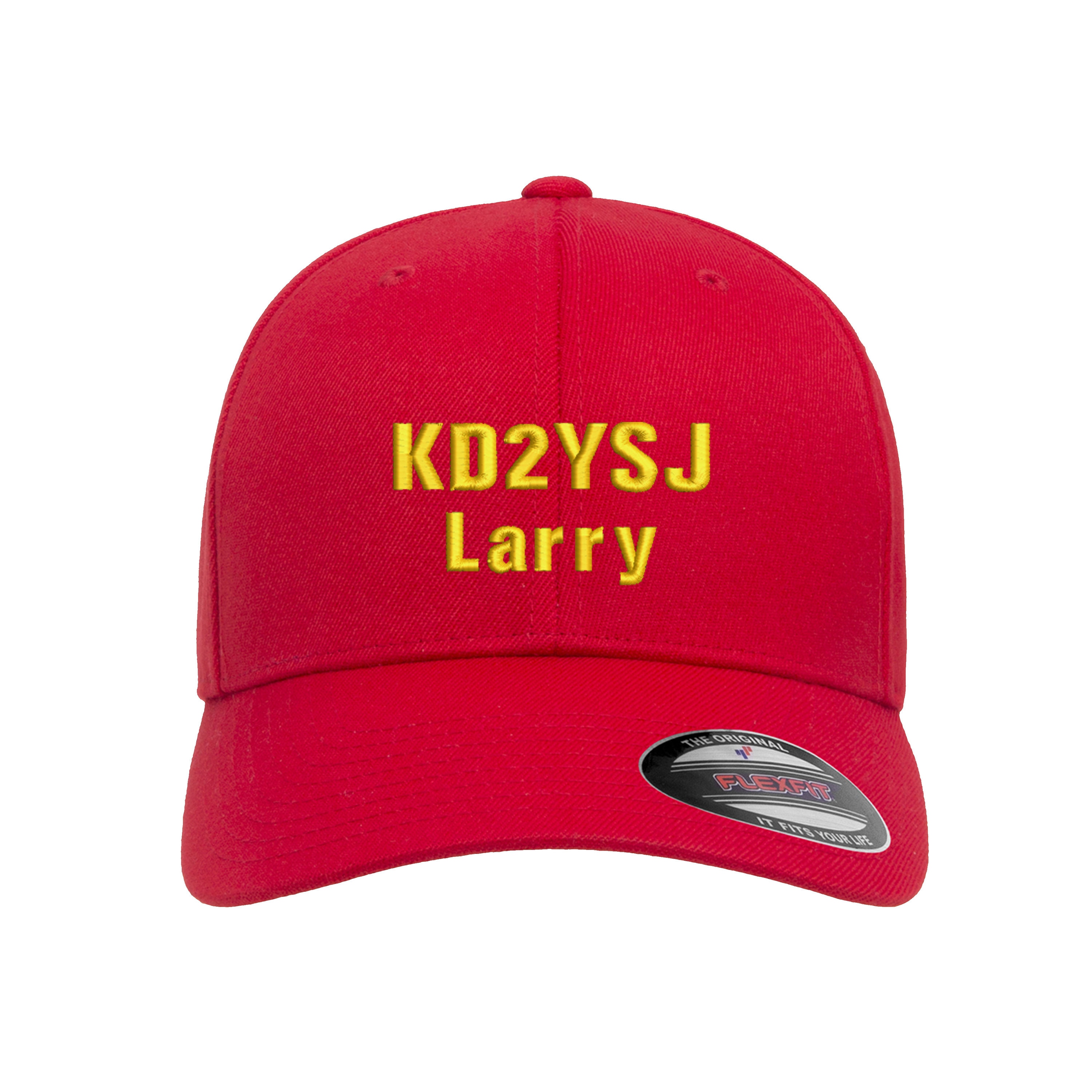 Personalized American Ham Radio Call Sign & Name Embroidered Flexfit ...