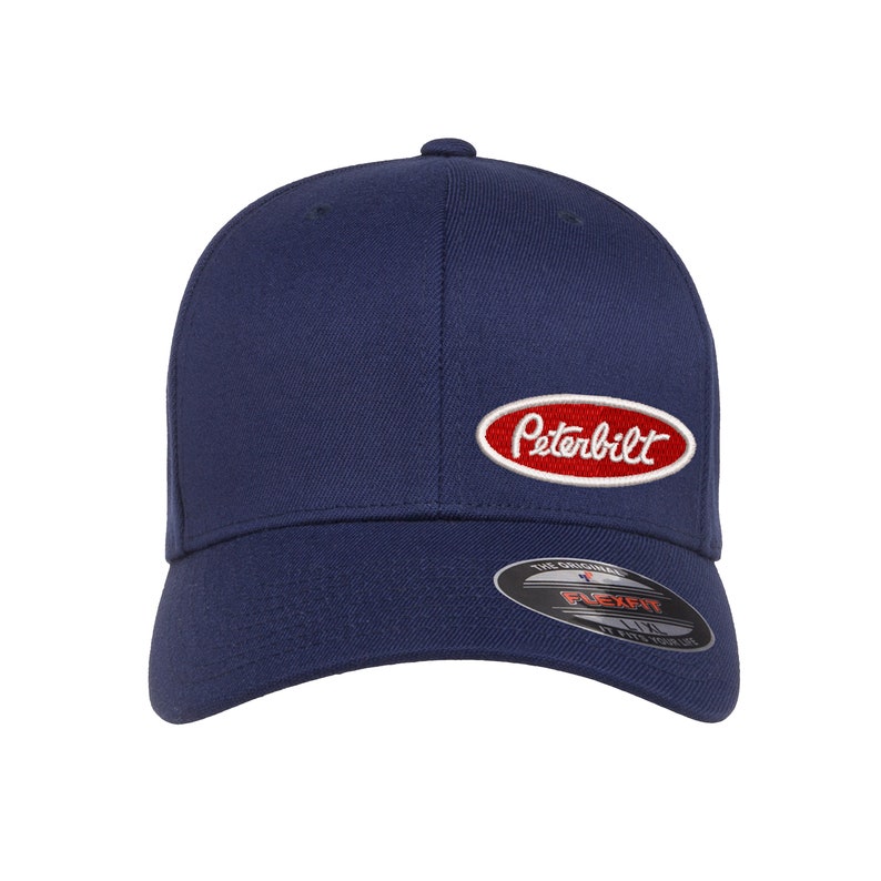 Peterbilt Logo Embroidered Flexfit Fitted Hat - Etsy