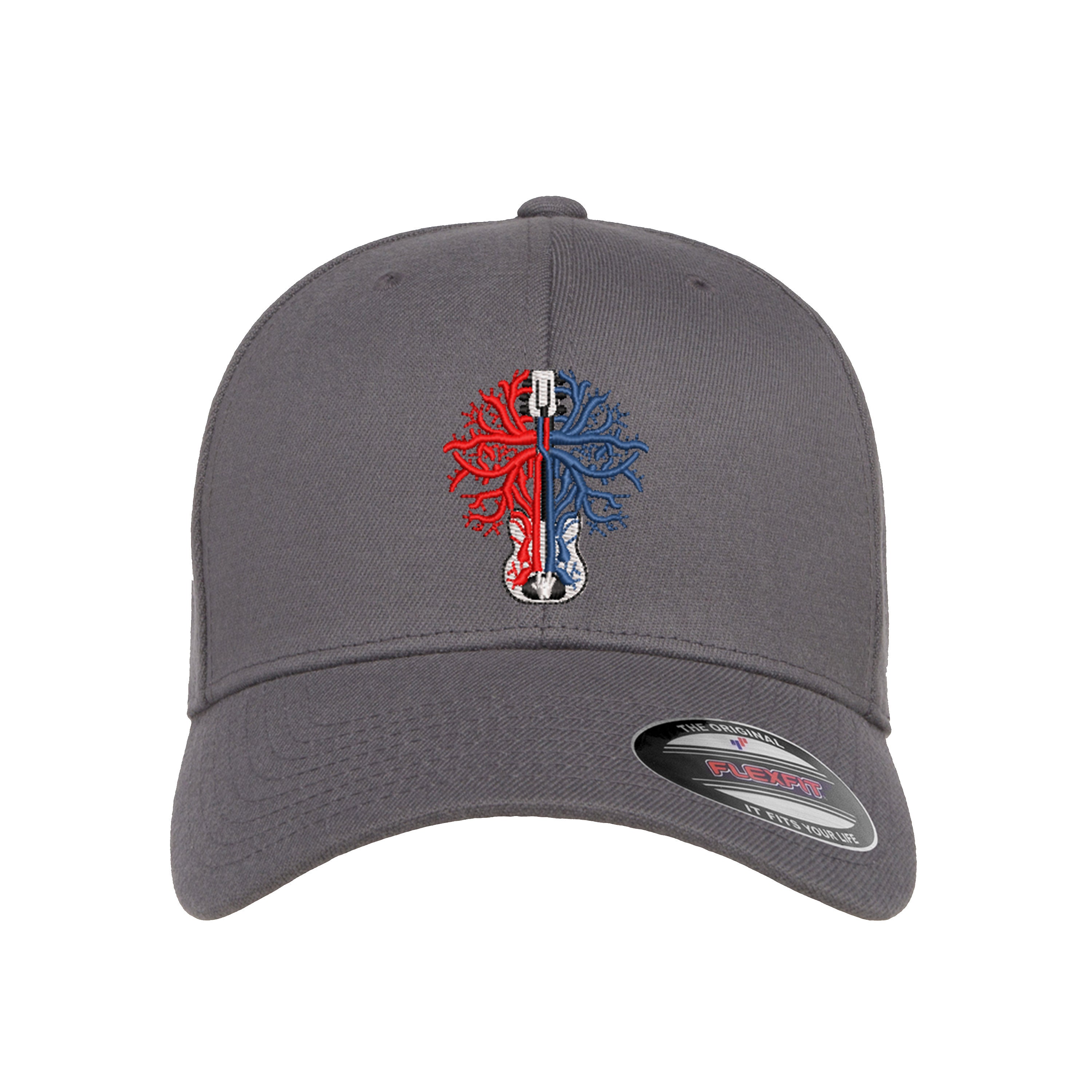 Grateful Dead Jerry Garcia Gov't Mule Logo Embroidered Flexfit Fitted ...