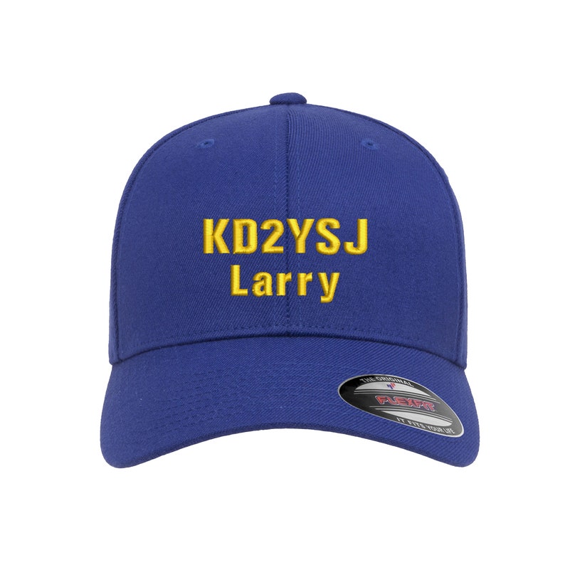 Personalized American Ham Radio Call Sign & Name Embroidered - Etsy