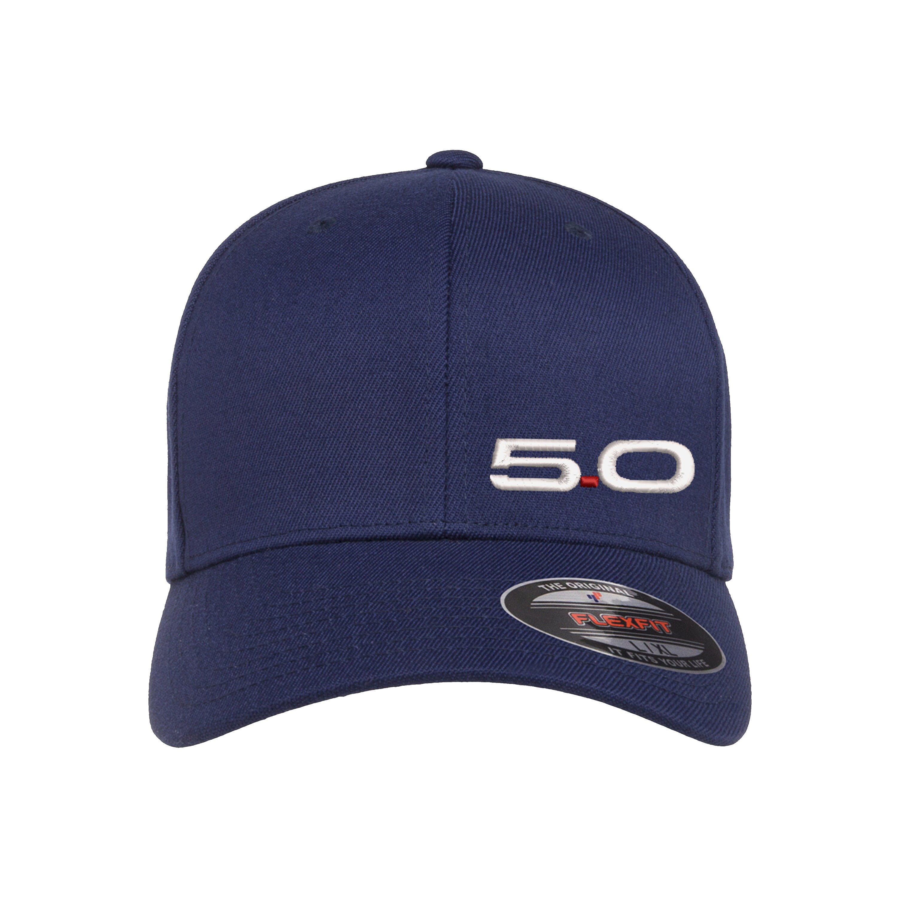 Ford 5.0 Logo Embroidered Flexfit Hat - Etsy