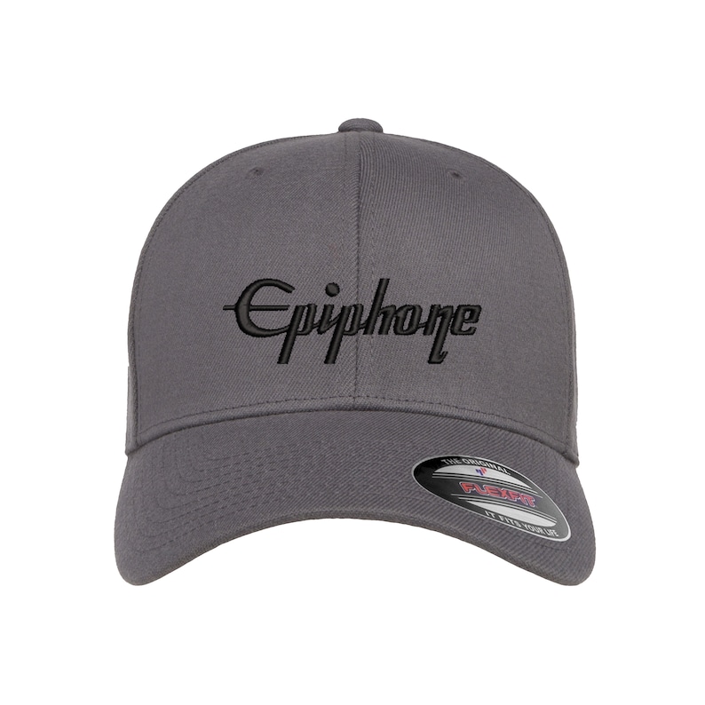 Epiphone Logo Embroidered Flexfit Fitted Hat - Etsy