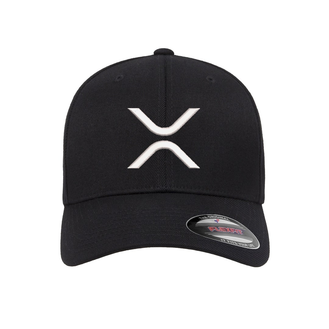 XRP Crypto Logo Embroidered Flexfit Hat - Etsy