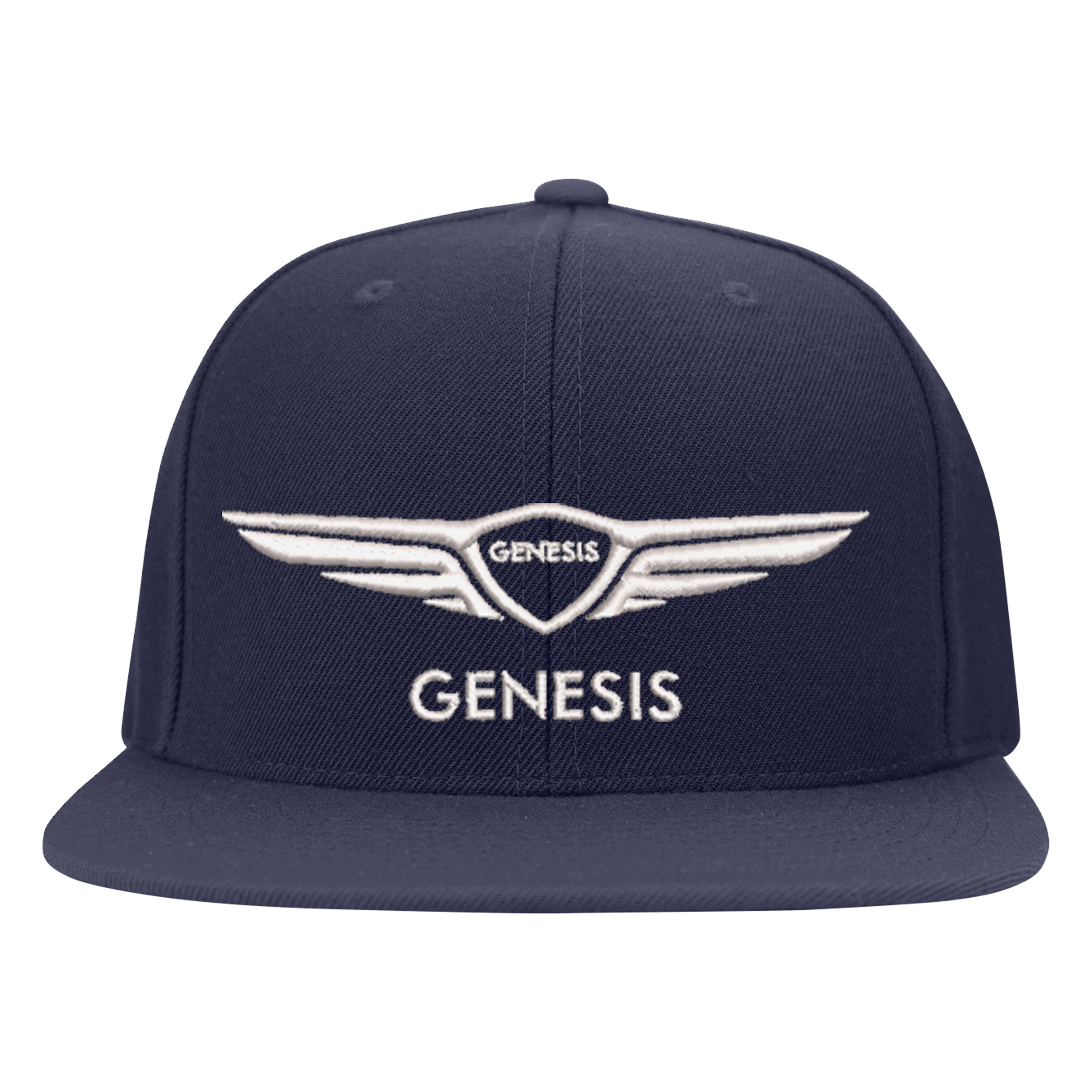 GENESIS Logo Embroidered Flex Fit Hat Curved - Etsy