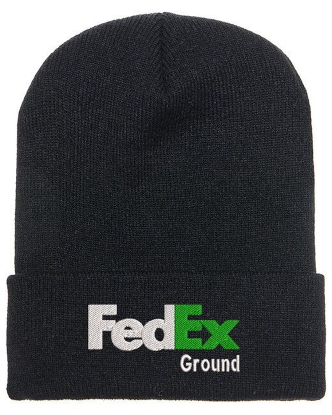 Fedex Ground Green Embroidered Knit Beanie With or Without Cuff - Etsy