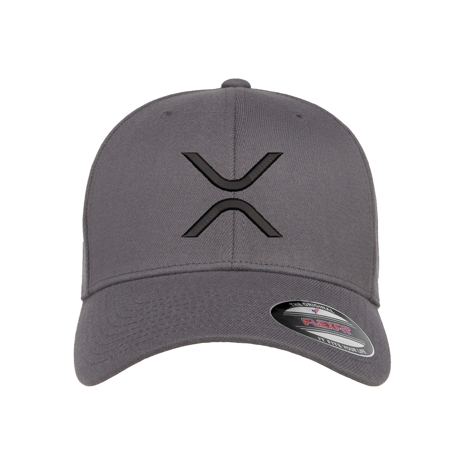 XRP Crypto Logo Embroidered Flexfit Hat - Etsy