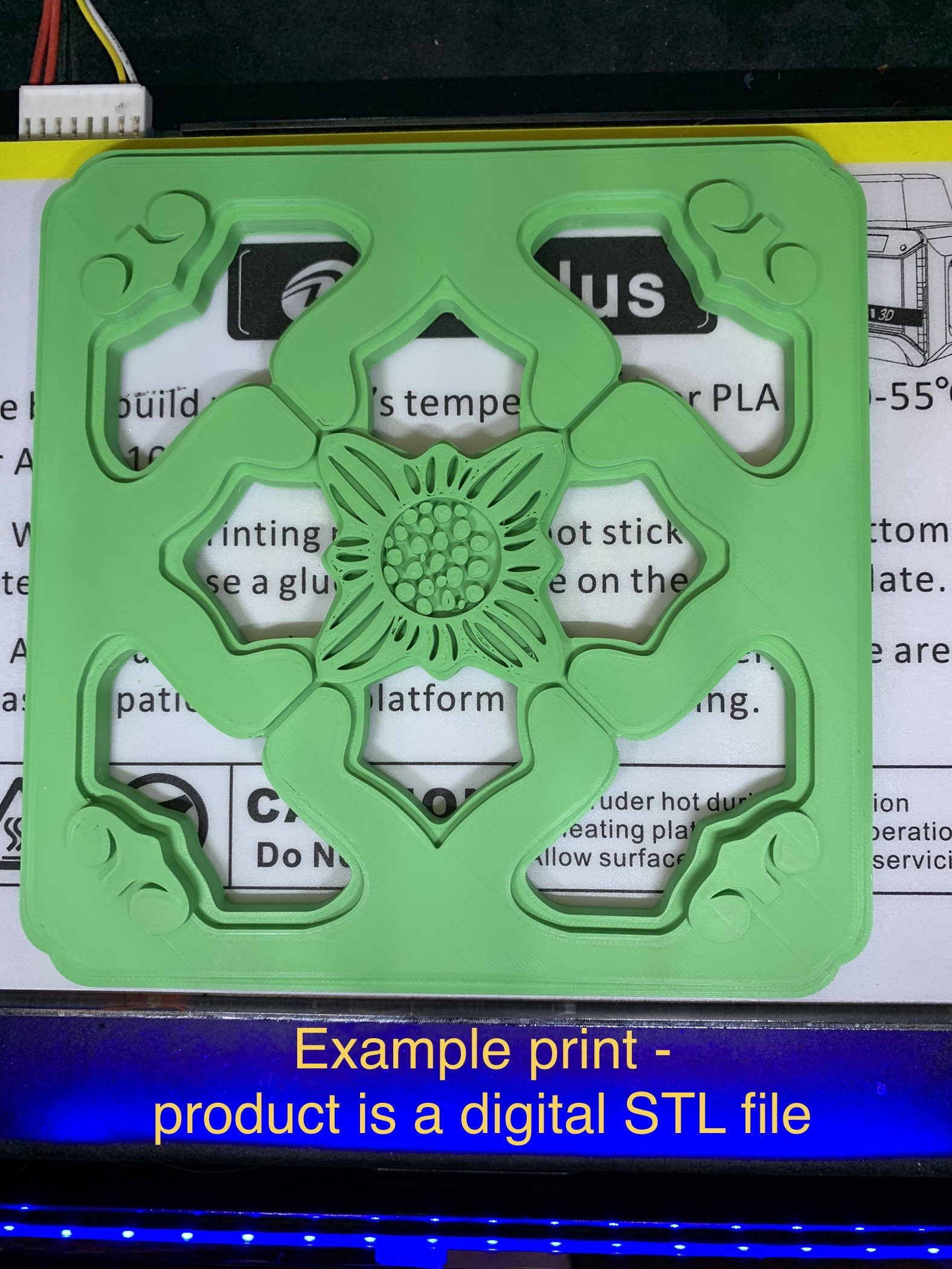 Chinese Jade Breezeway Tile STL Files for 3D Printing - 3 Pack - Etsy