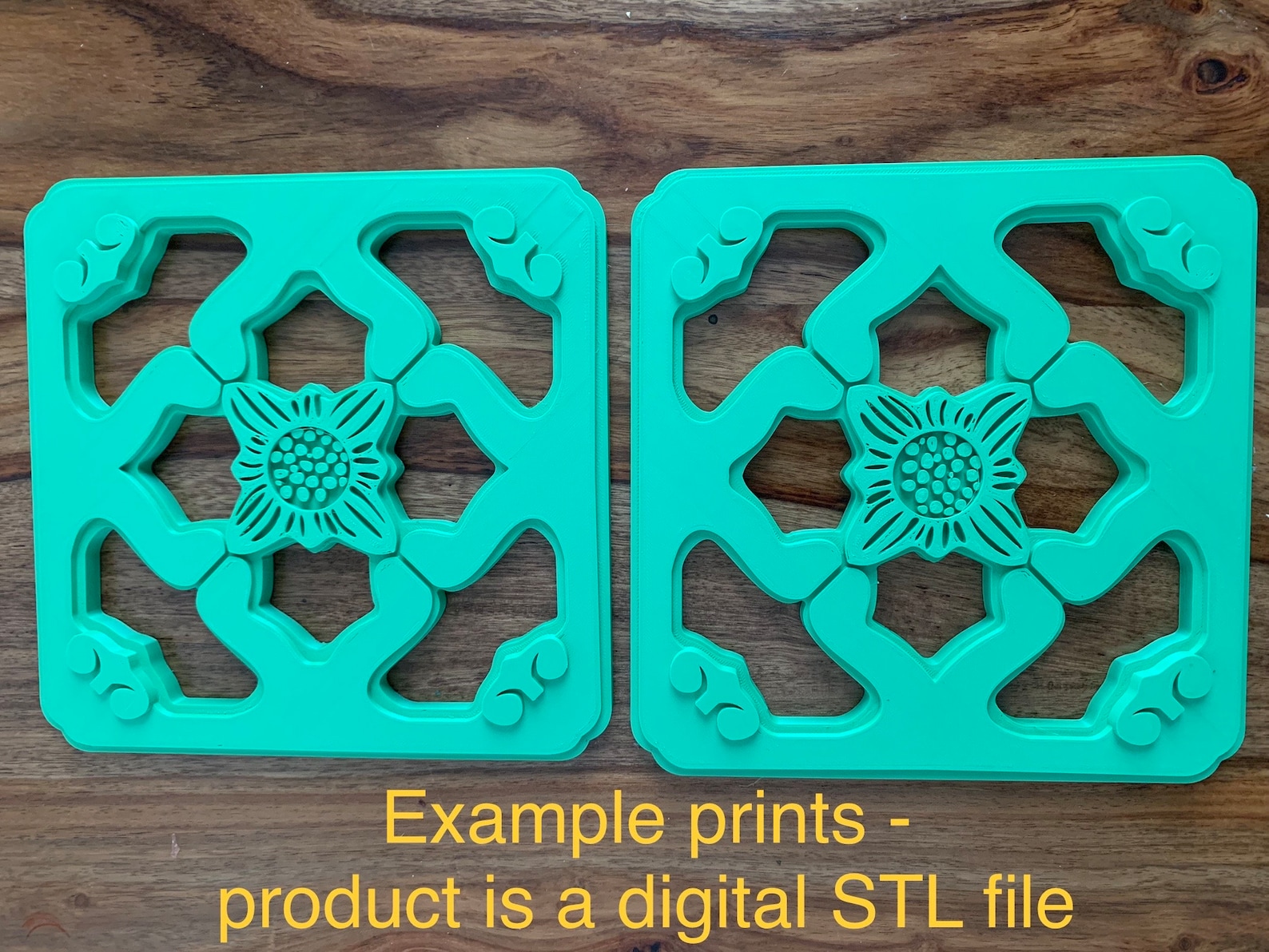 Chinese Jade Breezeway Tile STL Files for 3D Printing - 3 Pack - Etsy