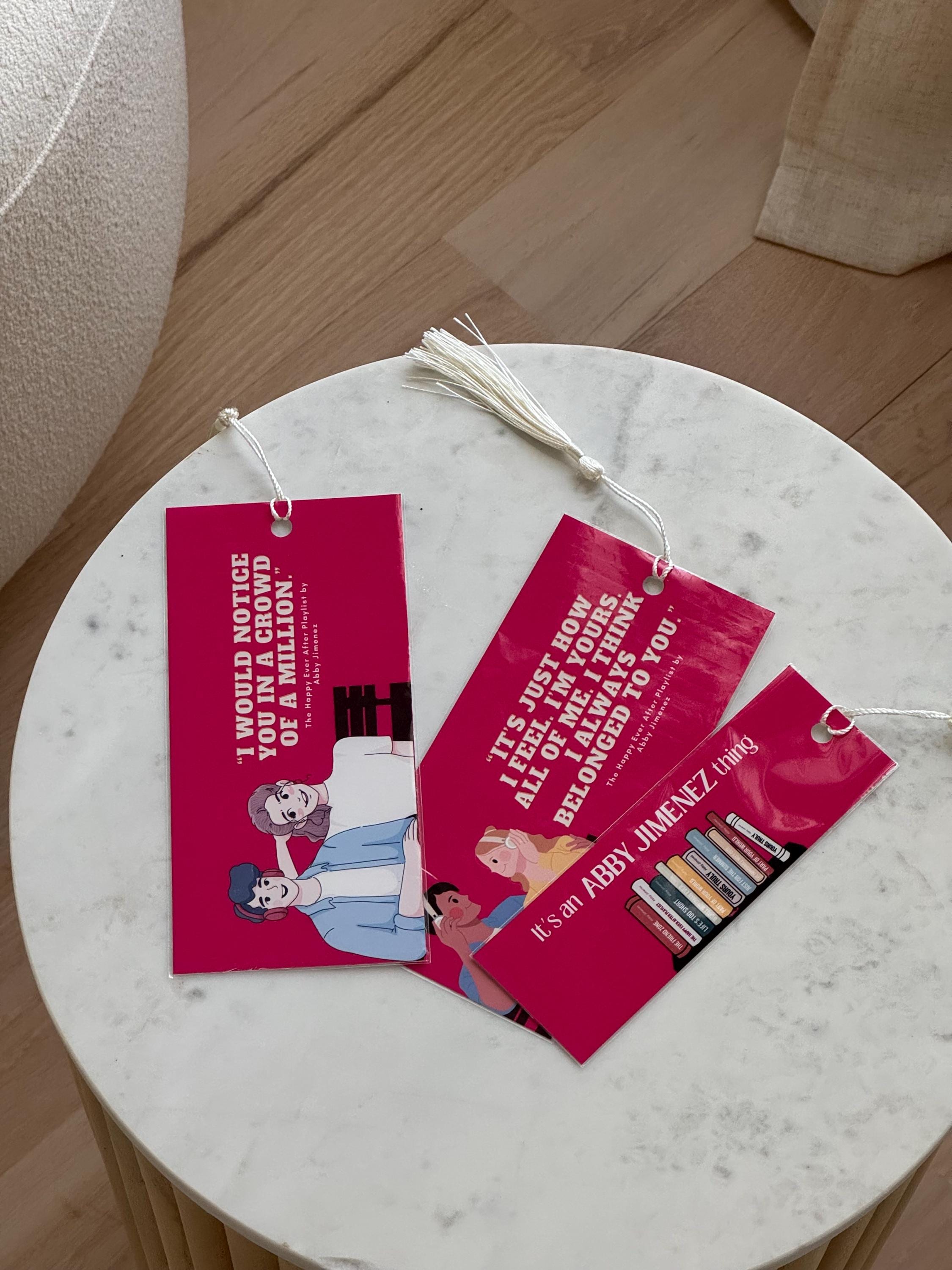 Bookmark | Quote From the Happy Ever After Playlist by Abby Jimenez ...