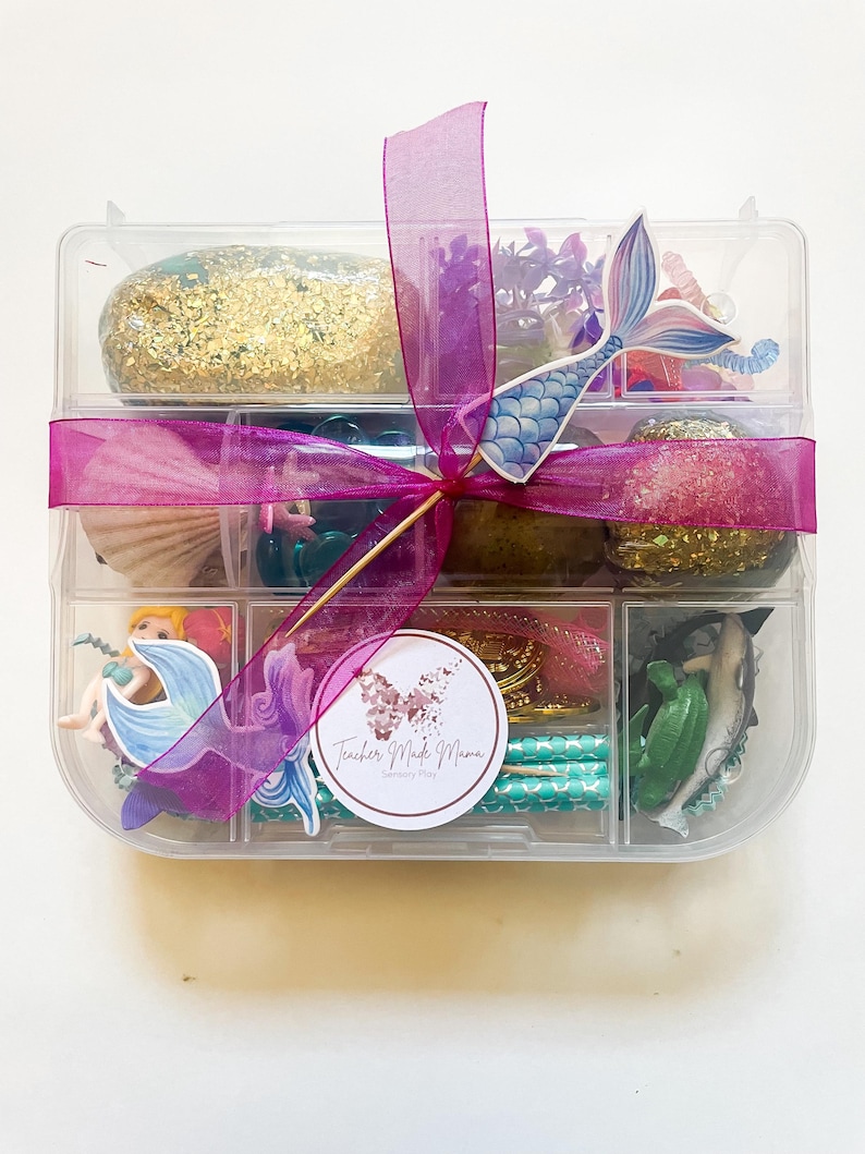 Mermaid Play Dough Kit - Etsy