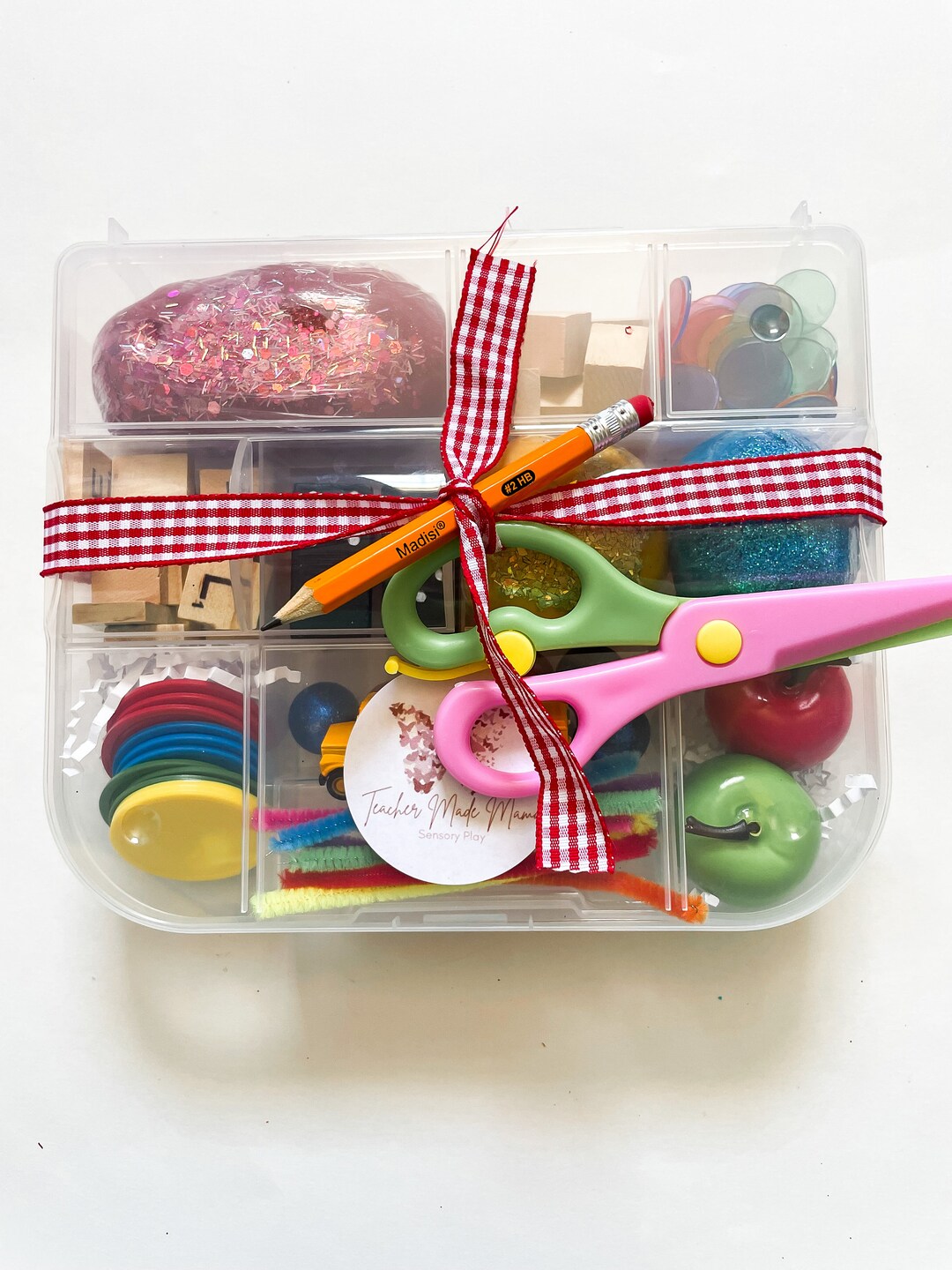 Back to School Play Dough Kit - Etsy