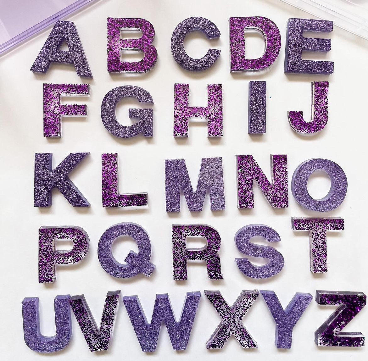 Custom Capital Resin Letters - Etsy