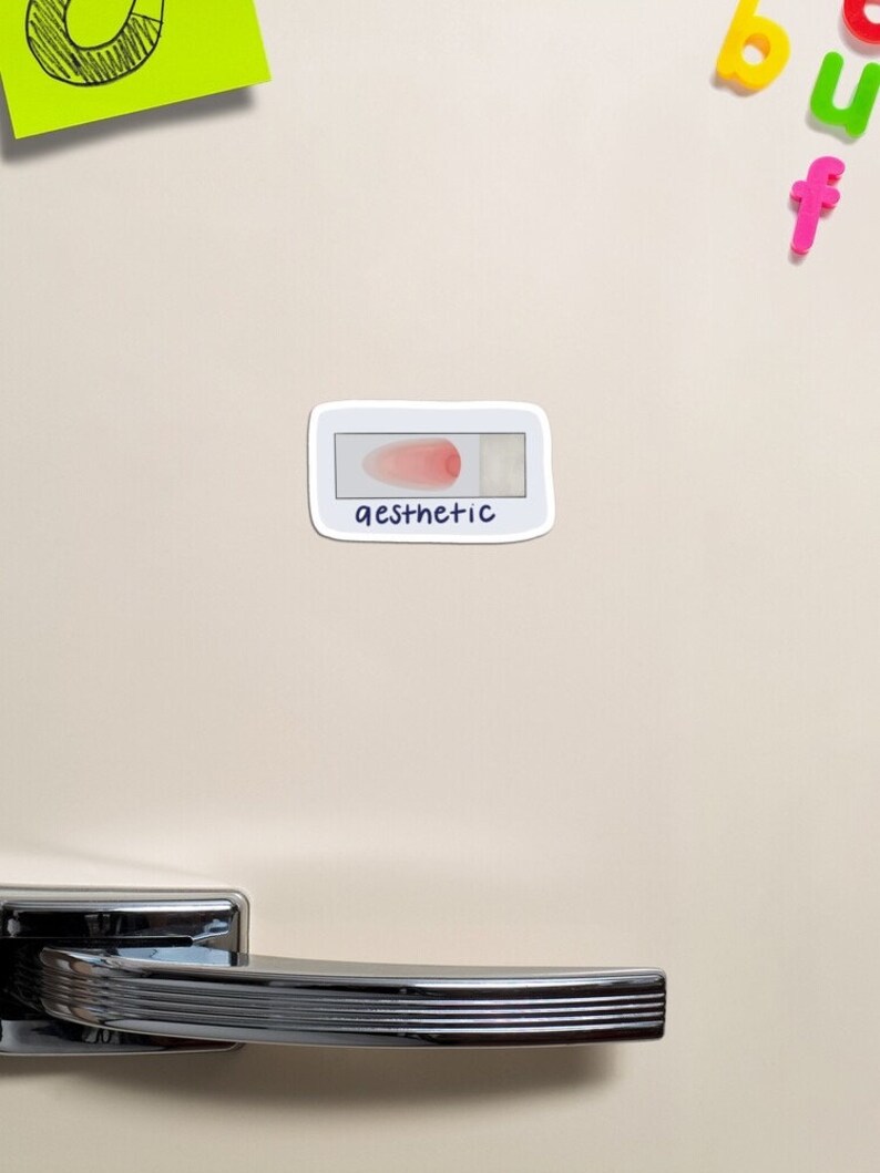 Aesthetic Blood Smear Sticker - Etsy