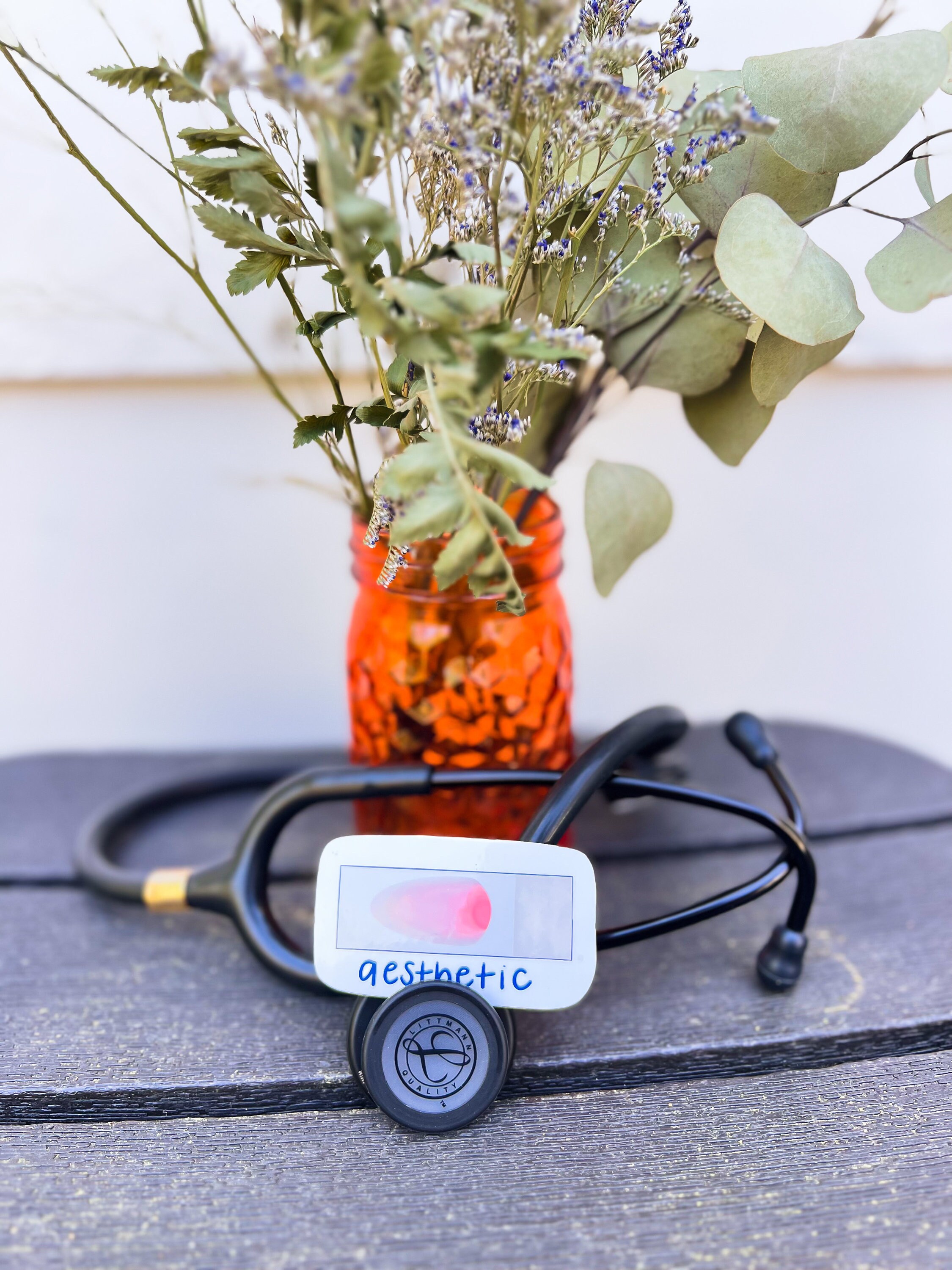 Aesthetic Blood Smear Sticker - Etsy