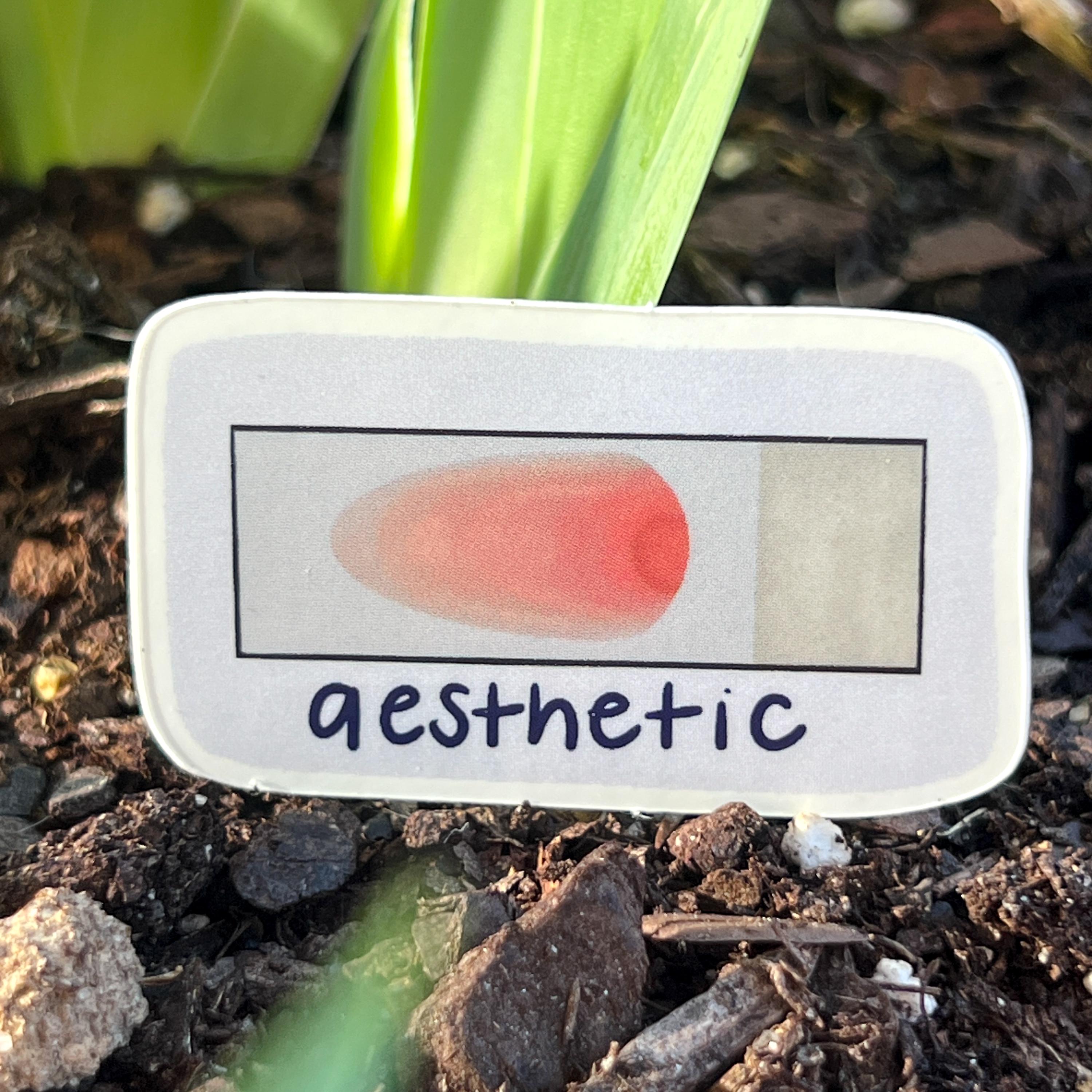 Aesthetic Blood Smear Sticker - Etsy
