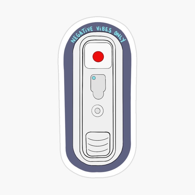 Negative Vibes Only Sticker - Etsy