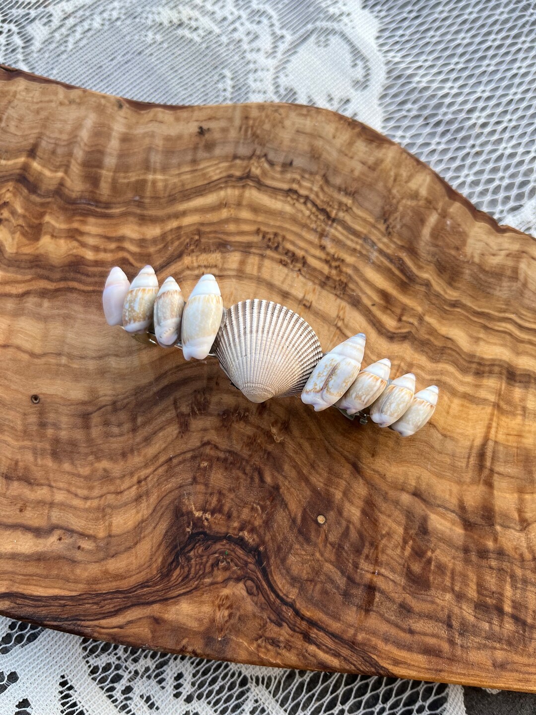 Seashell Hairclips, Mermaid Hair Decor, Seashell Crown, Ocean Hair ...