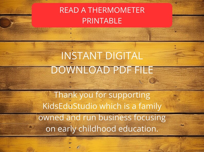 Printable Read a Thermometer Temperature Worksheets | Celsius and ...