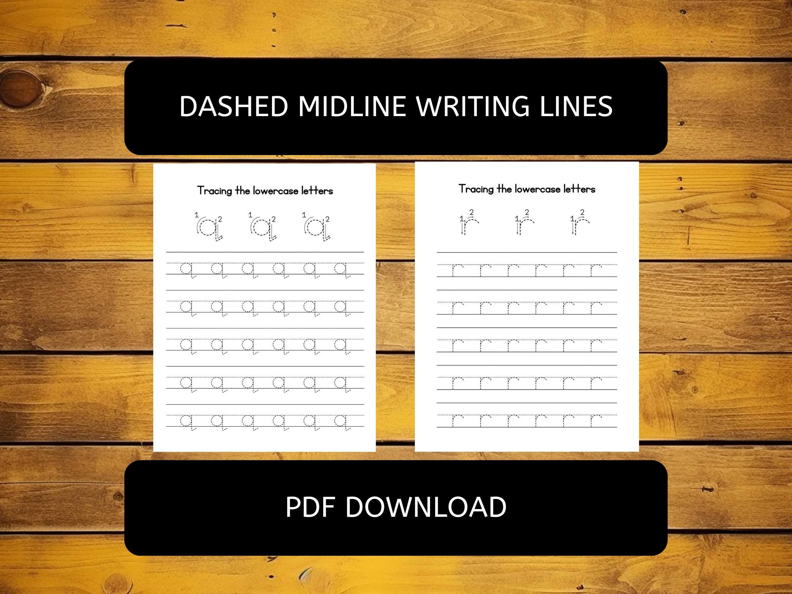 26 Printable Lowercase Alphabet Worksheets for Preschool and ...