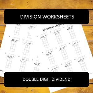 Long Division Worksheets | Single Digit Divisor | Multi-digit Dividend ...