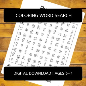 Printable Sight Words Coloring Word Search Worksheets | Grade 2 ...