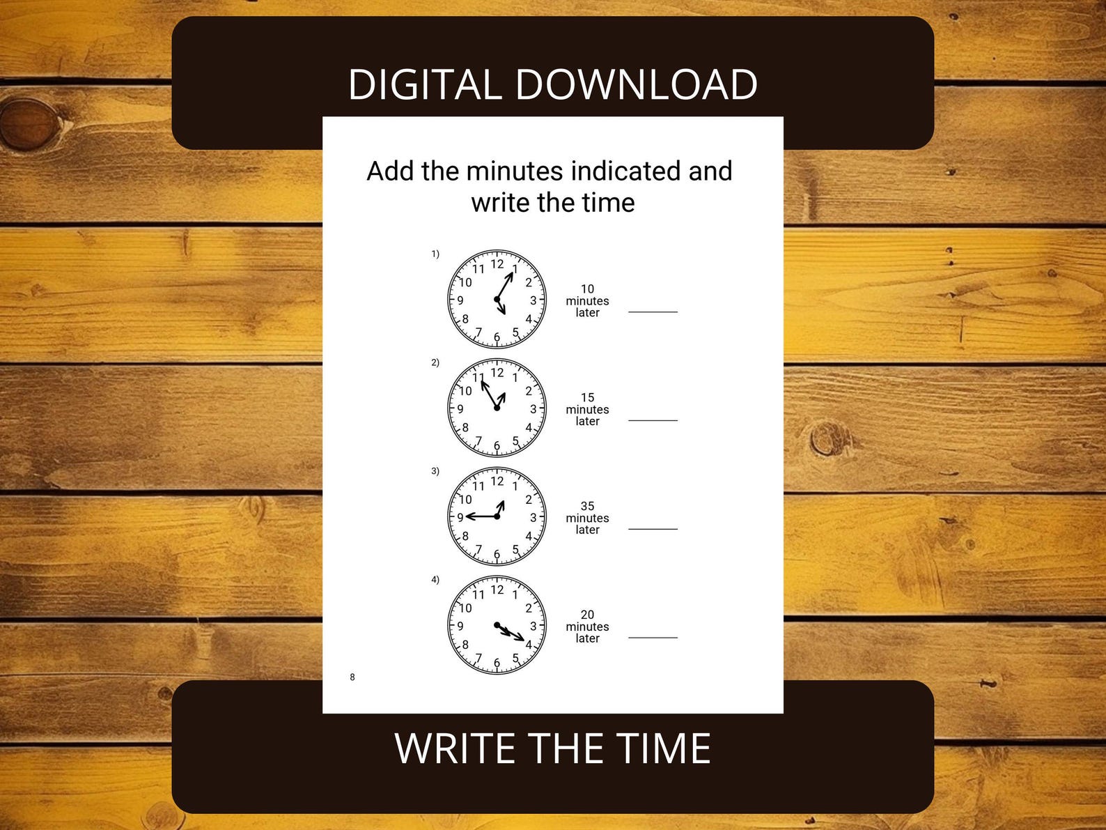 Time Addition and Subtraction Worksheets | Homeschool Printable ...