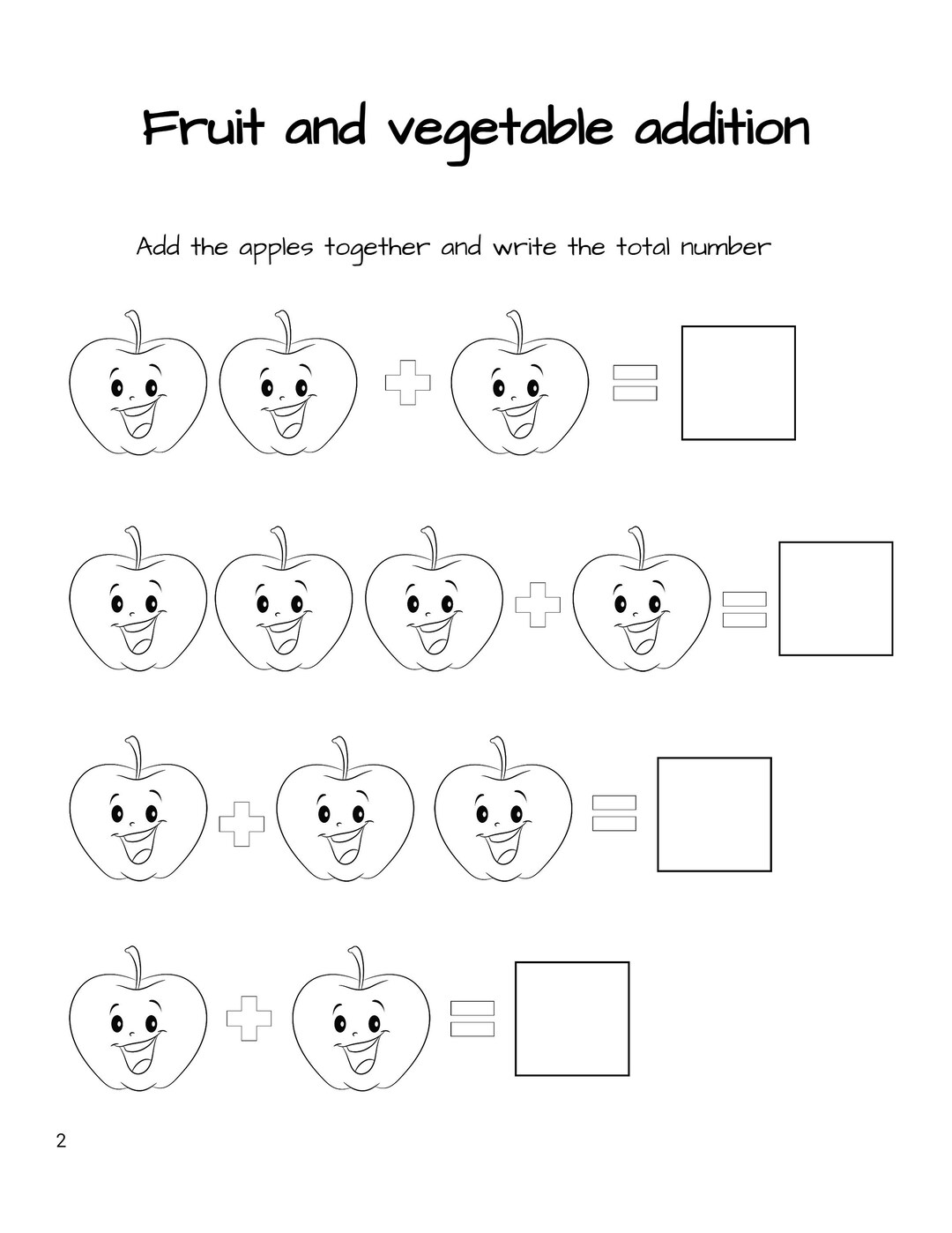 Addition and Subtraction Preschool Single Digit - Etsy