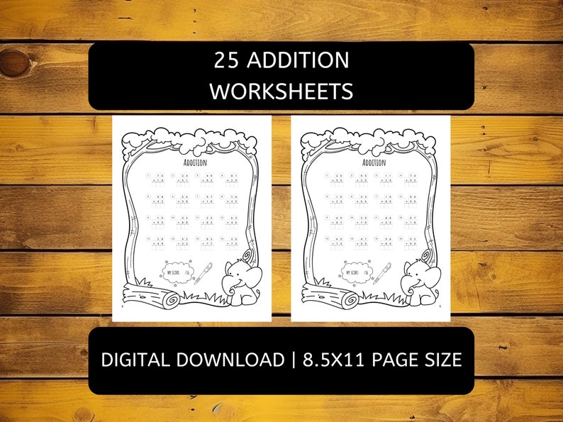 50 Math Double Digit Addition and Subtraction Worksheets With and ...