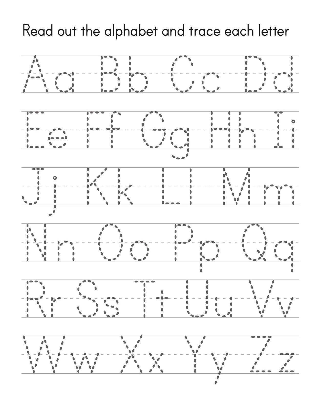 Print Handwriting the Alphabet and Numbers 1-100 Kindergarten Age and ...