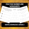 Fraction and Decimal Number Line - Tenths - Etsy