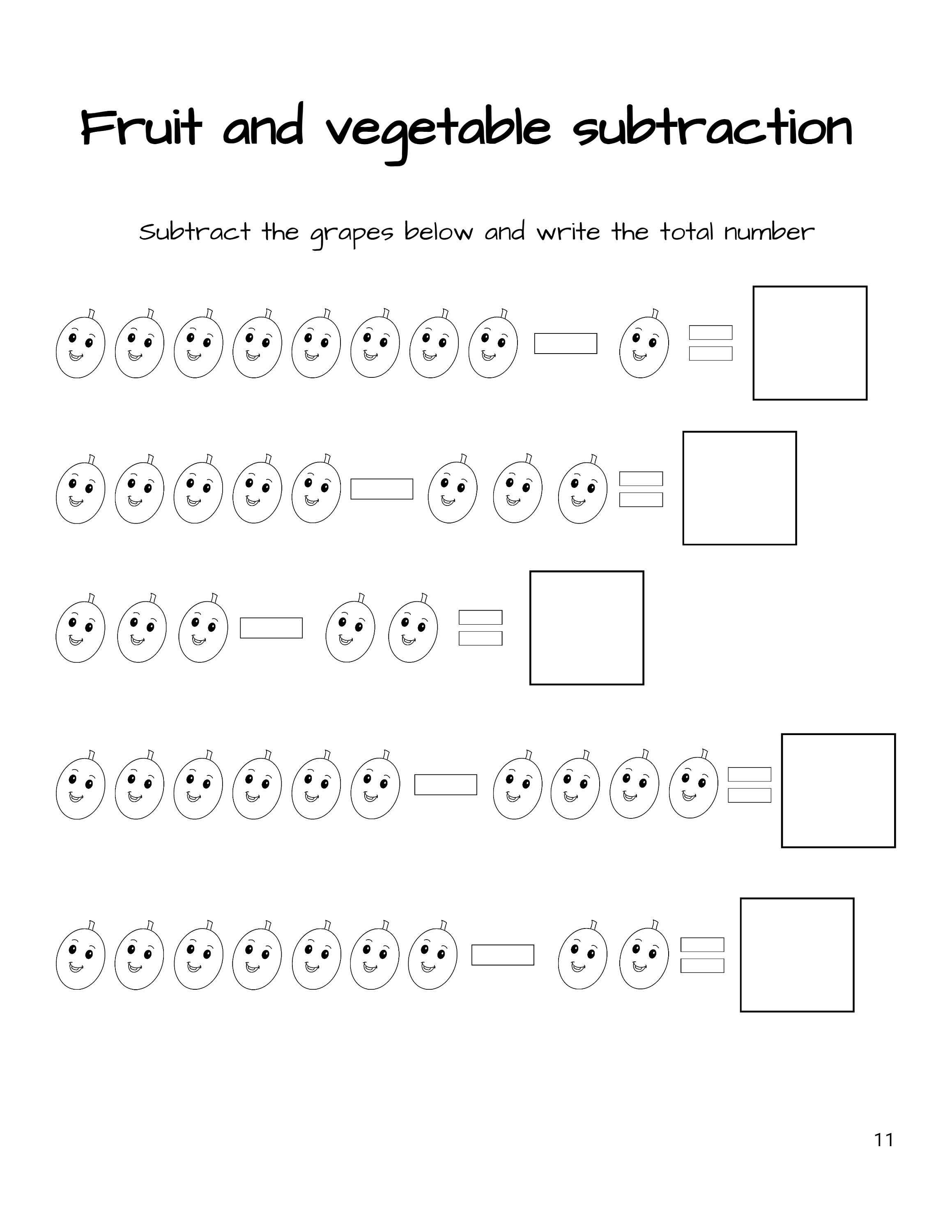 Addition and Subtraction Preschool Single Digit - Etsy