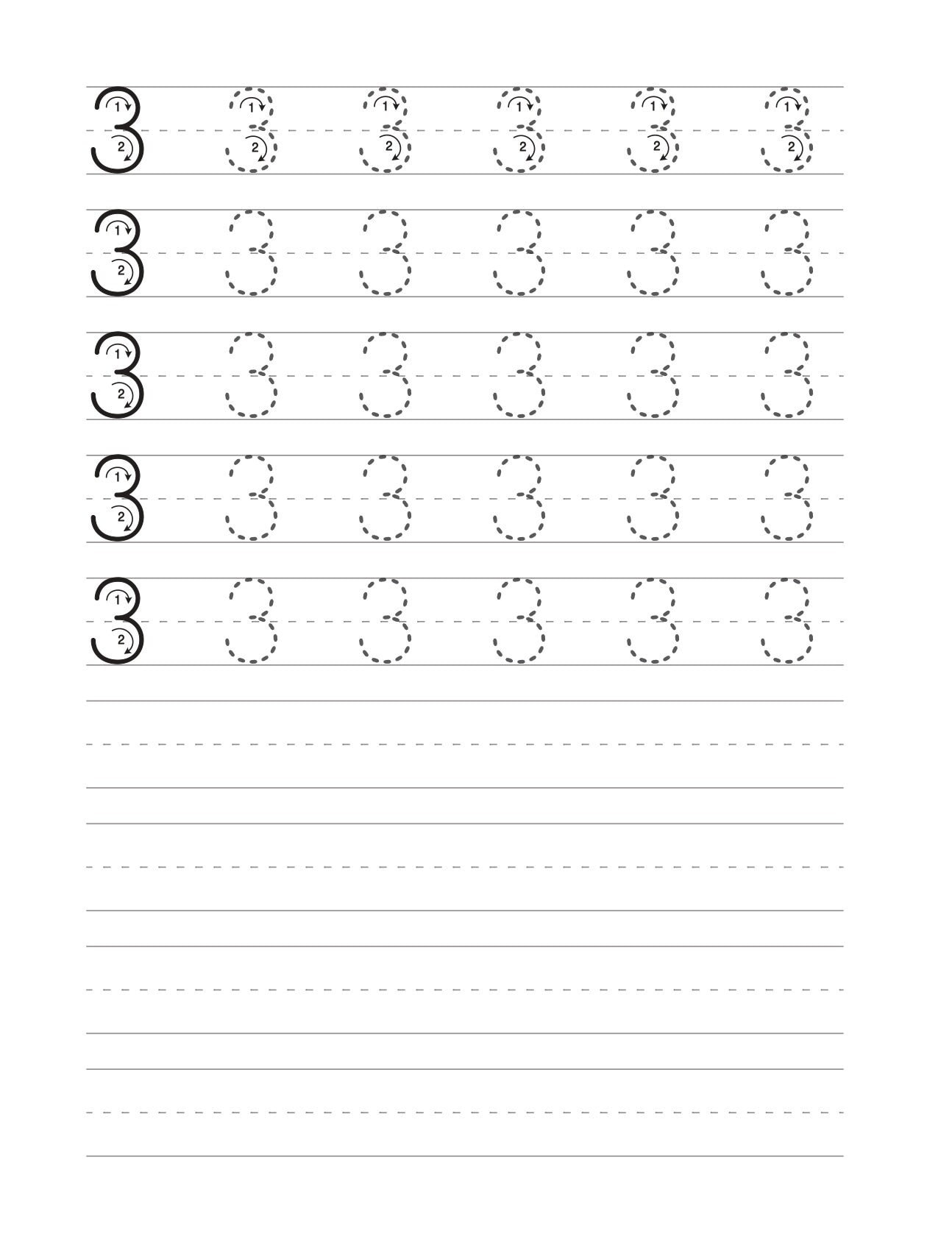 Print Handwriting Numbers 1-100 Kindergarten Age and Up - Etsy